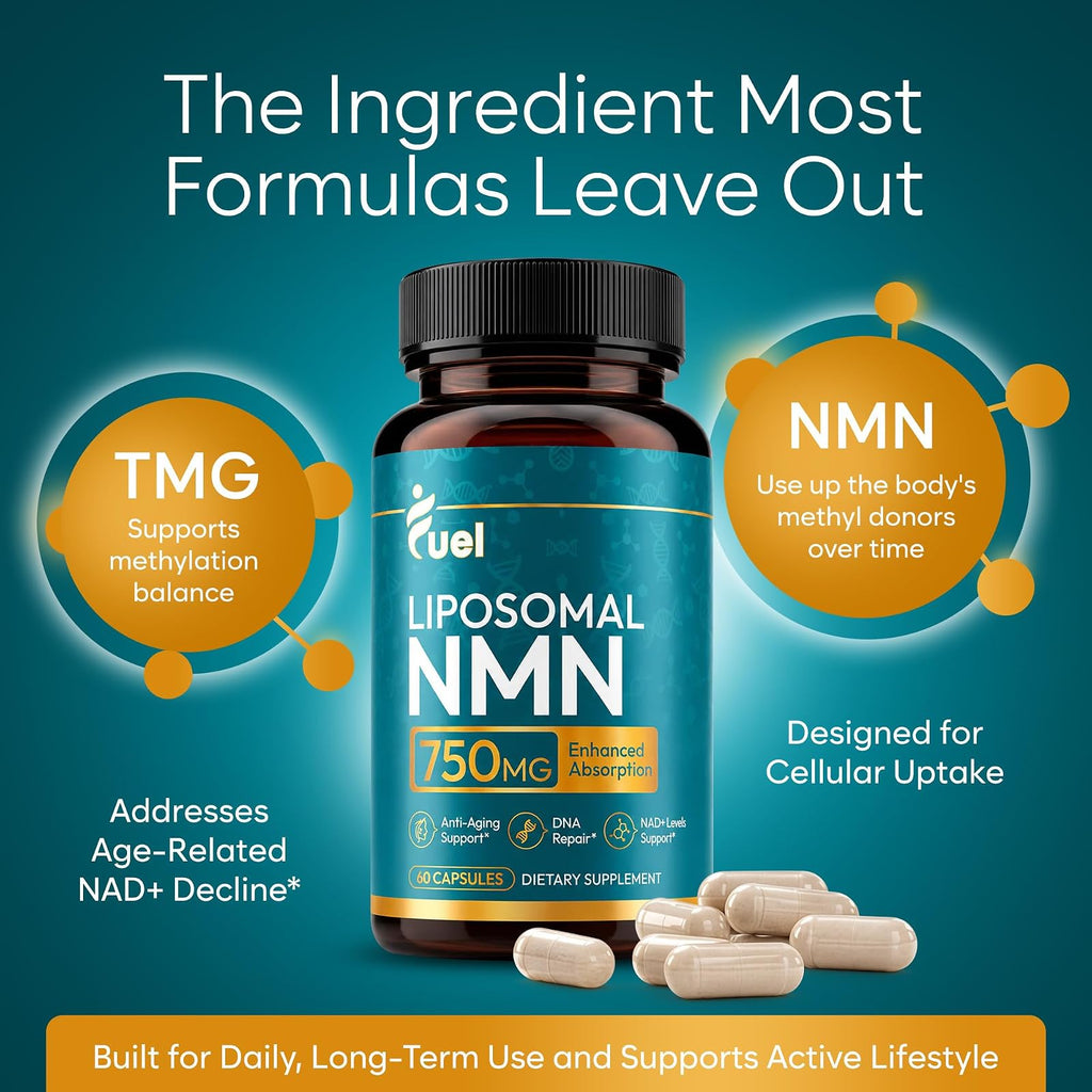 Liposomal NMN for enhanced absorption