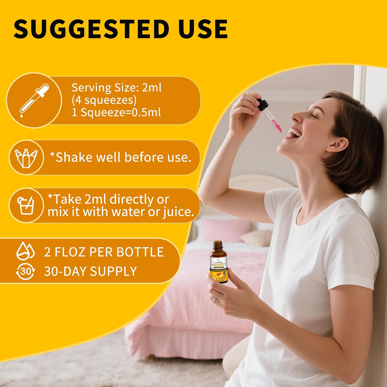 Liposomal Quercetin for seniors