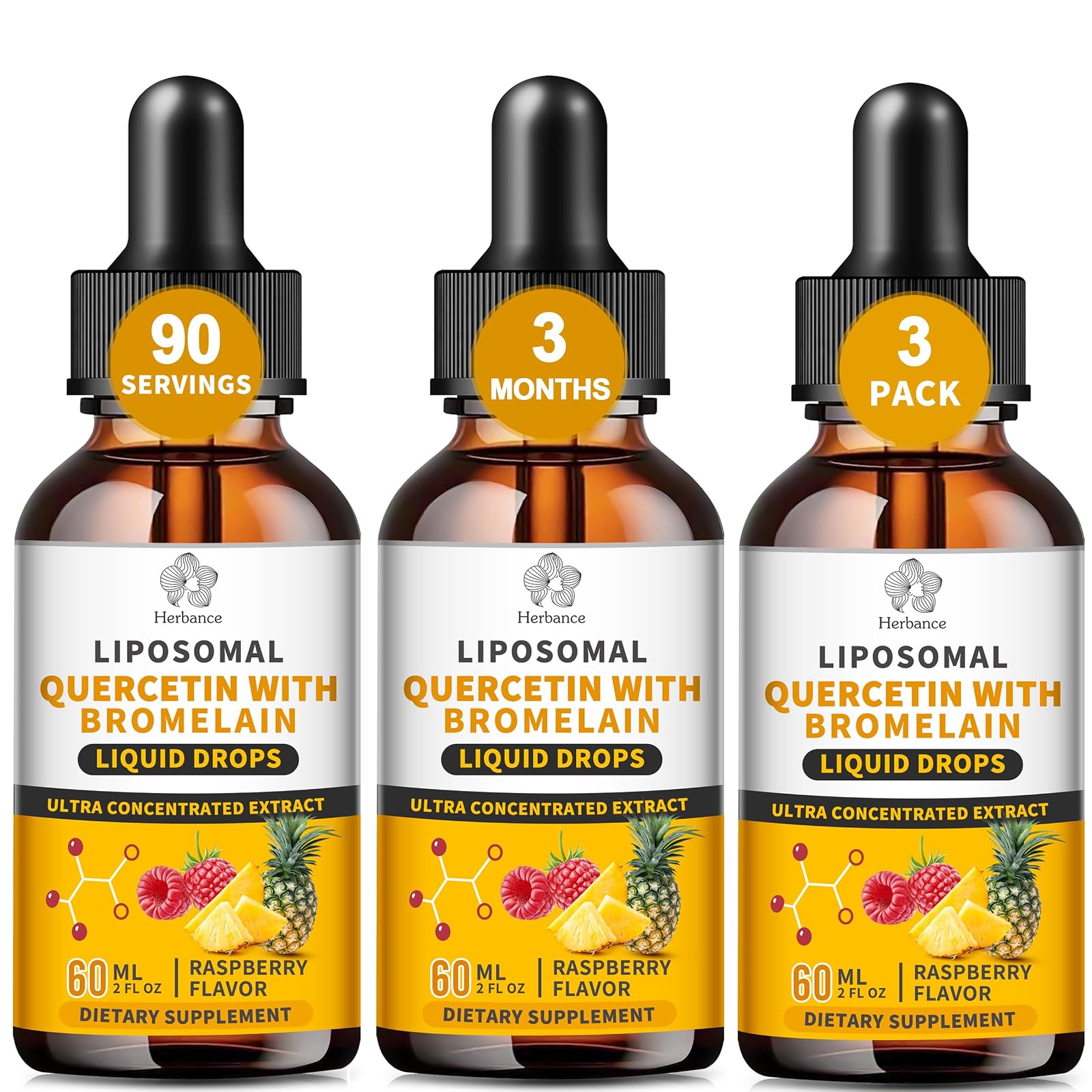 Liposomal Quercetin liquid drops