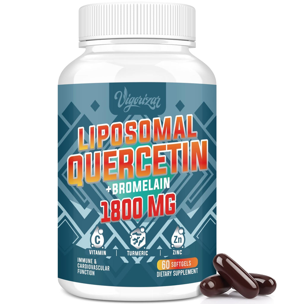 liposomal quercetin with bromelain benefits