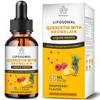 liposomal quercetin with bromelain drops