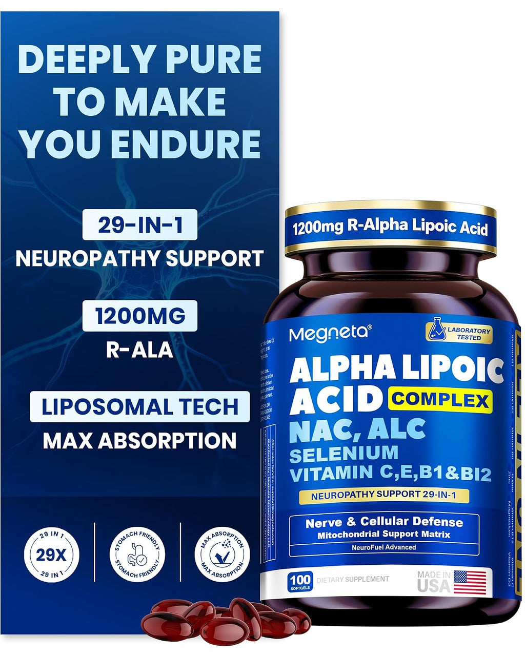 Liposomal R-Alpha Lipoic Acid benefits