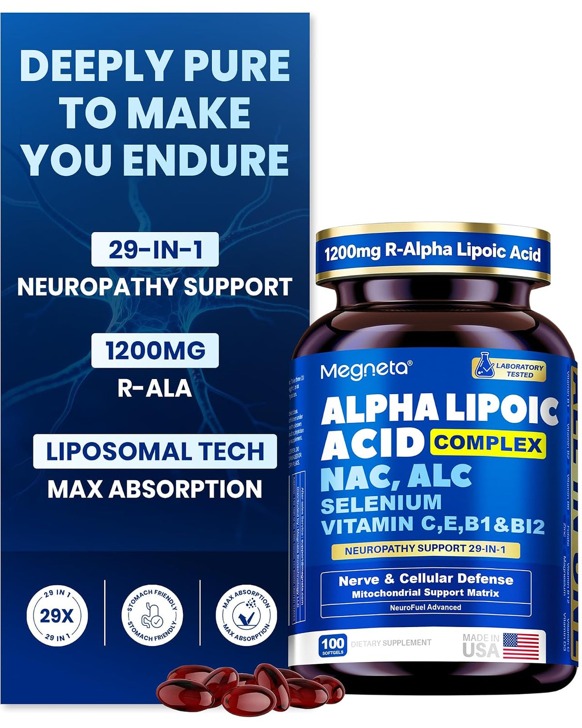 Liposomal R-Alpha Lipoic Acid benefits