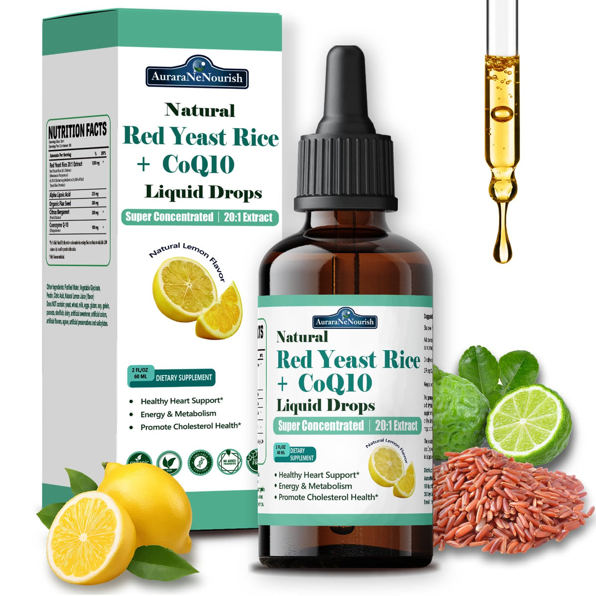 Liposomal Red Yeast Rice drops