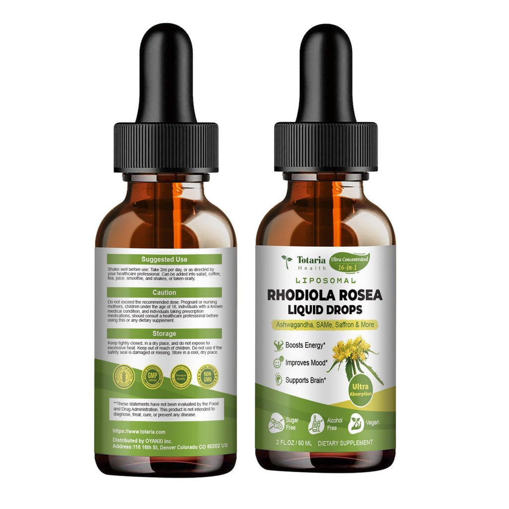 Liposomal Rhodiola for active lifestyle