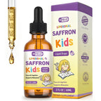 Liposomal saffron drops for mood support