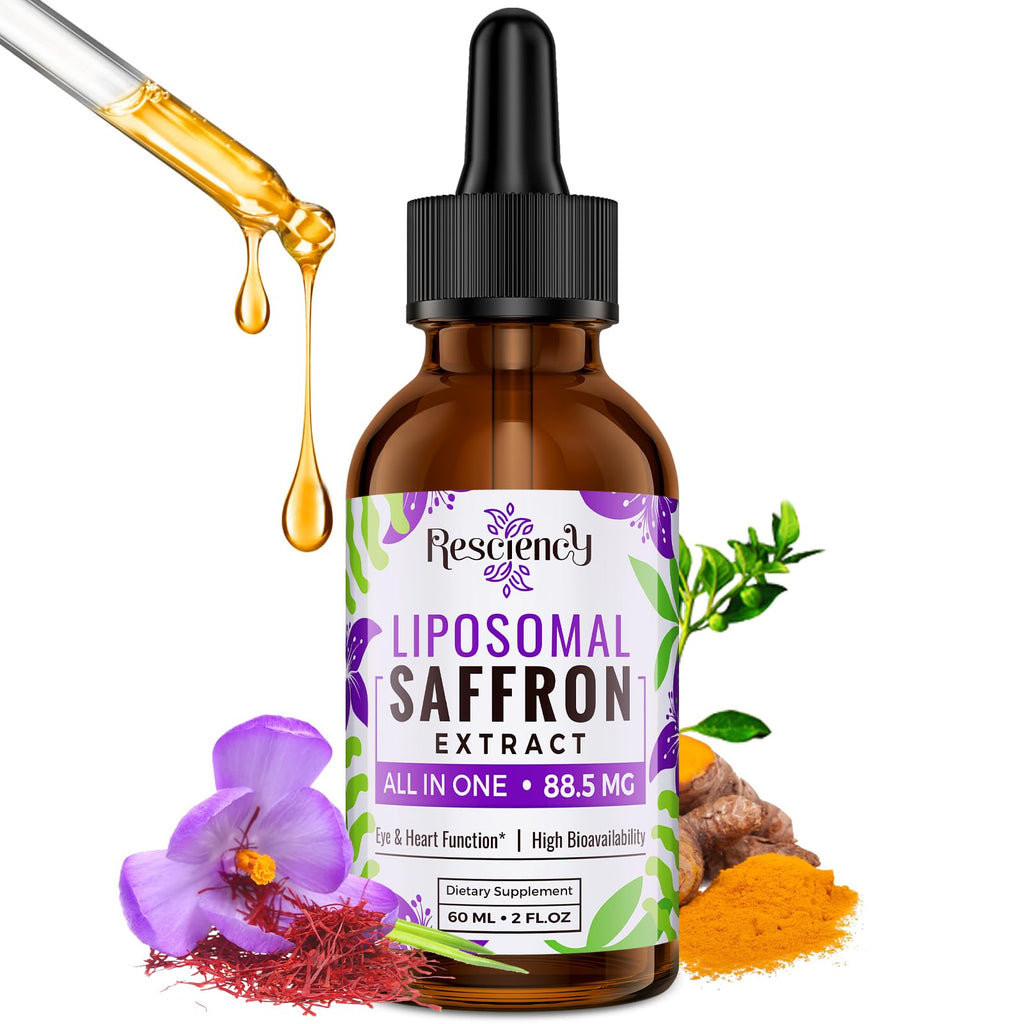 Liposomal saffron extract for mood