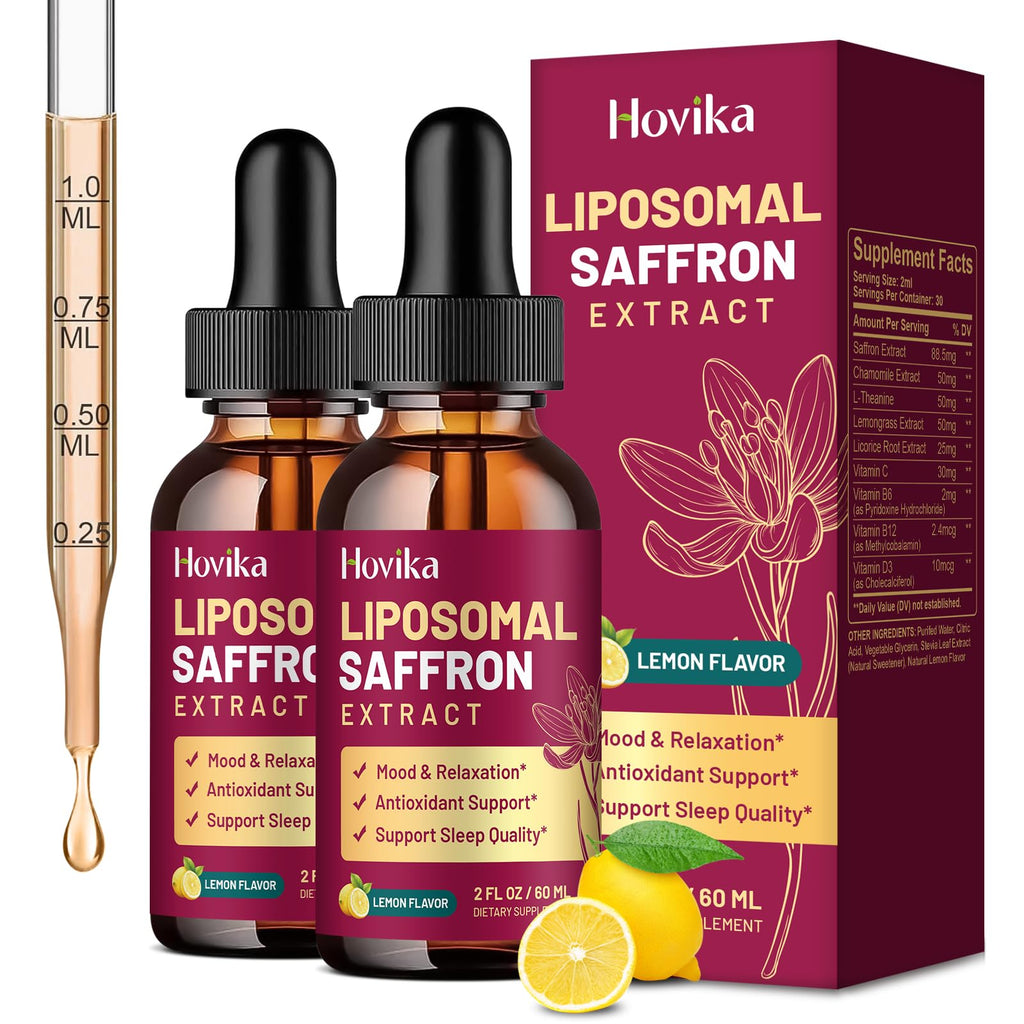 Liposomal saffron extract multivitamins