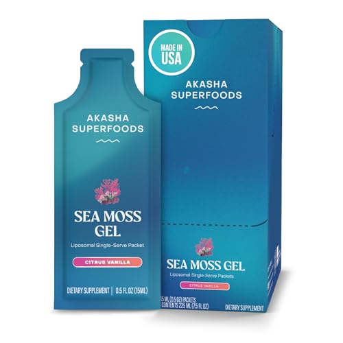 Liposomal seamoss with vitamin E