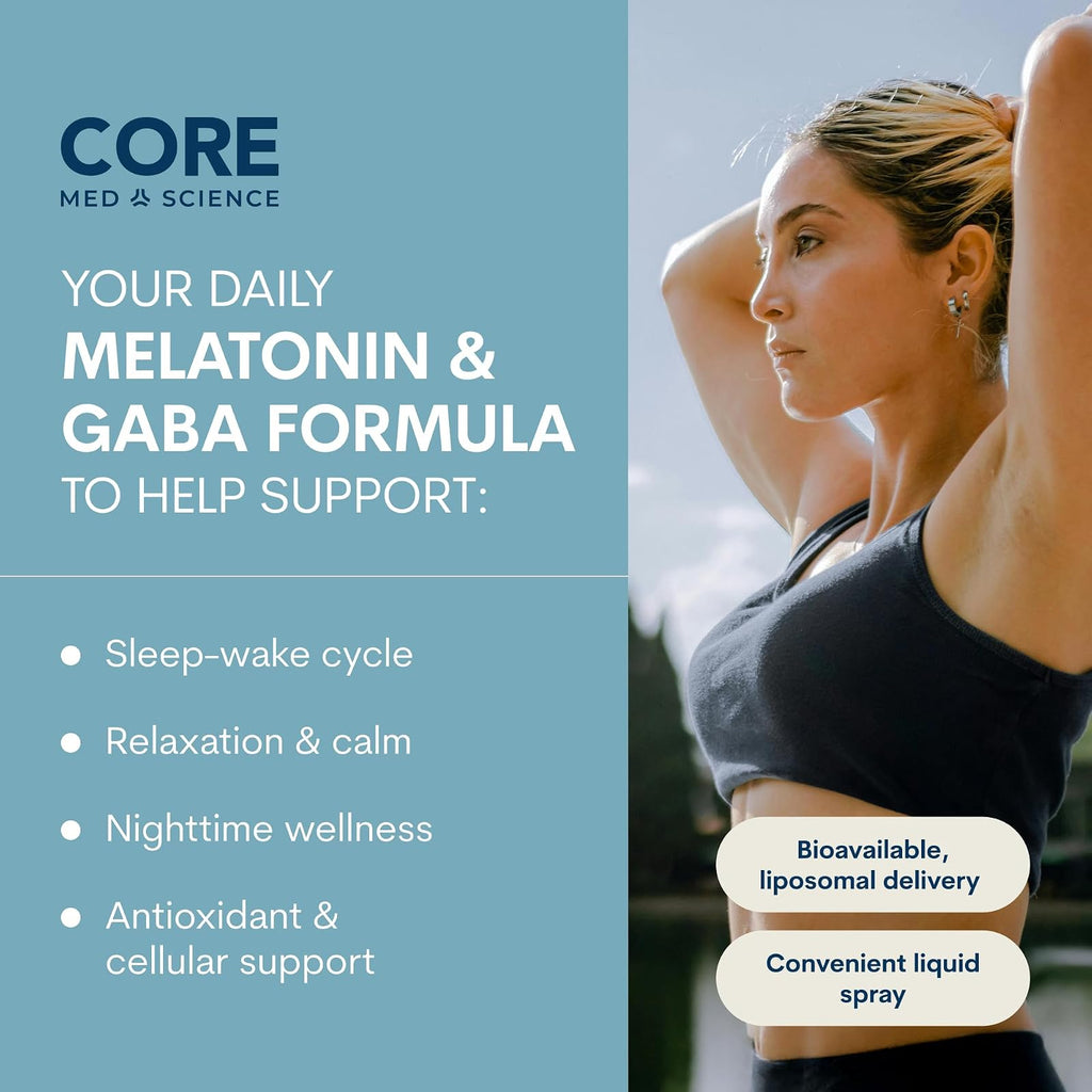 Liposomal sleep spray for restful nights