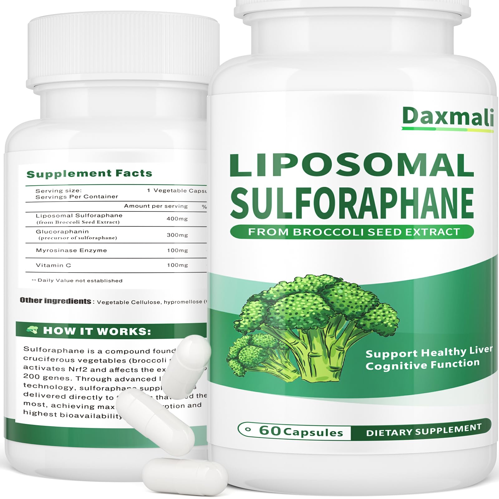 Liposomal Sulforaphane digestion support