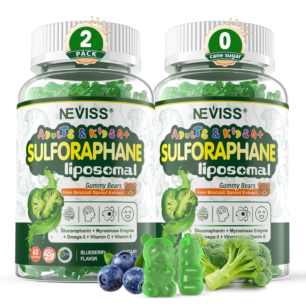 Liposomal sulforaphane gummies for kids