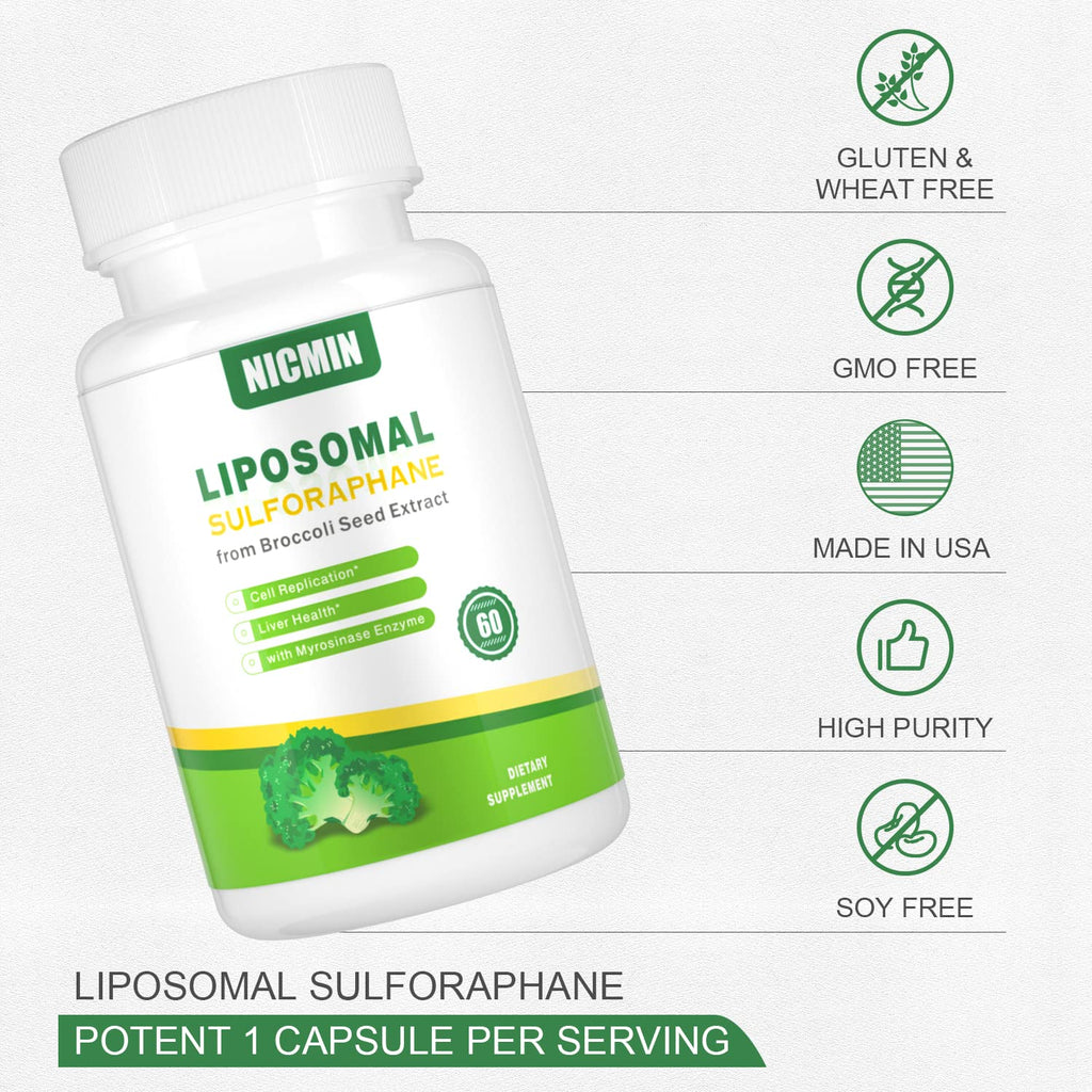 Liposomal Sulforaphane multivitamin for seniors