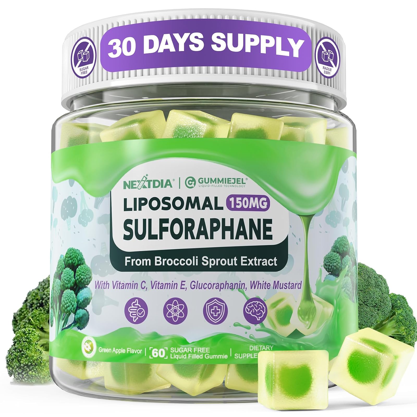 liposomal sulforaphane multivitamins for health