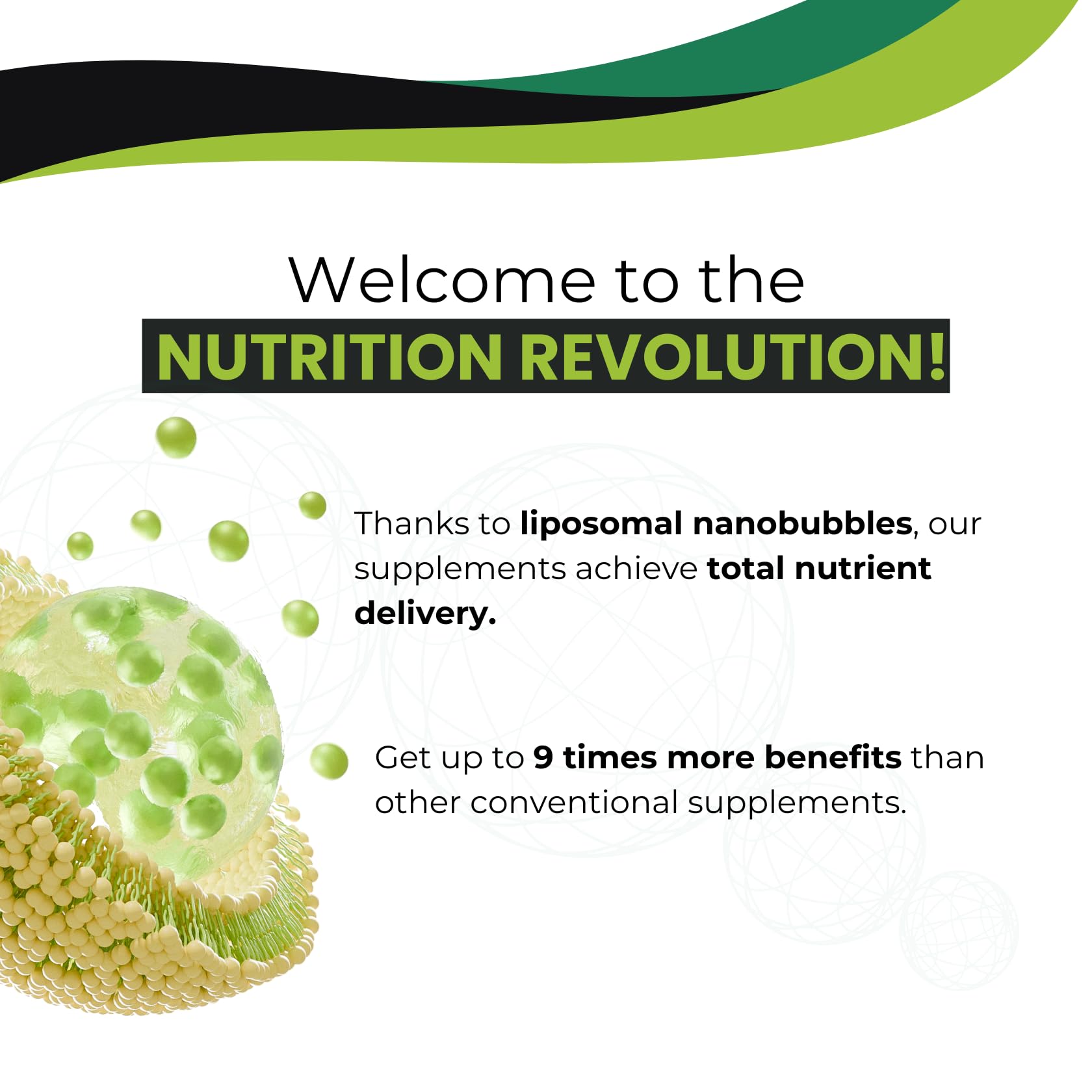Liposomal technology for better absorption