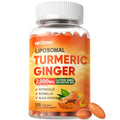 Liposomal turmeric and ginger capsules