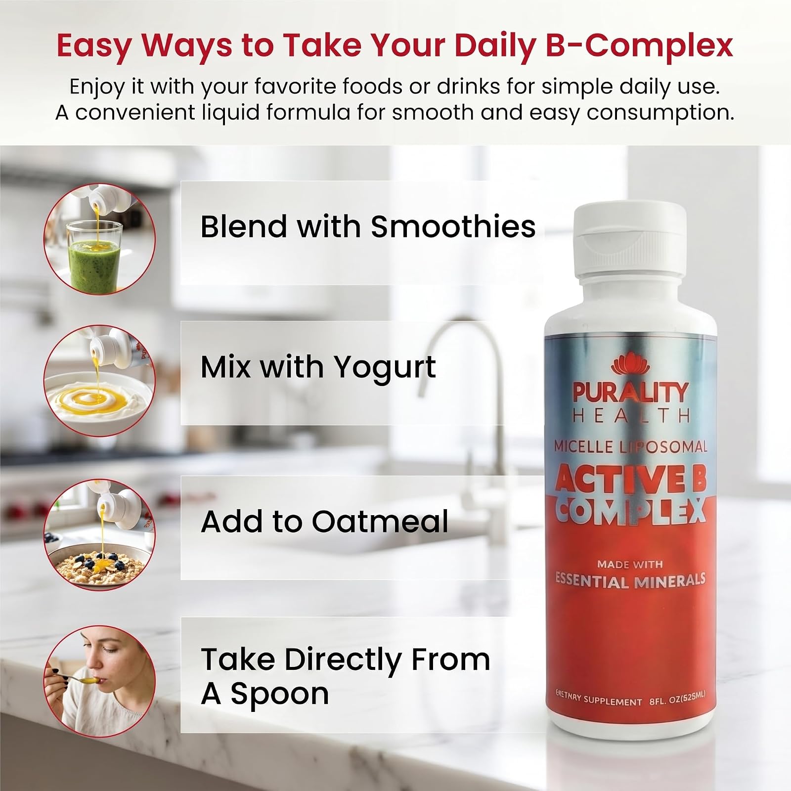 Liposomal vitamin b complex absorption