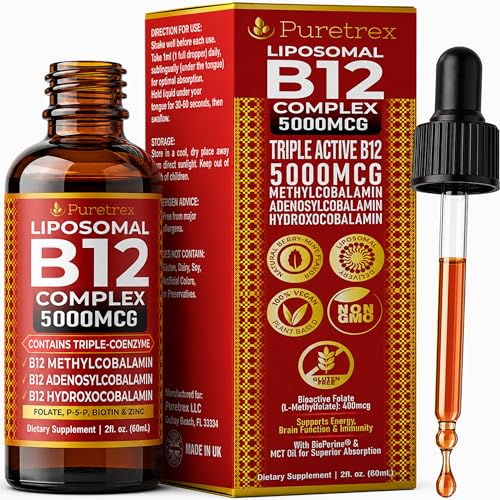 Liposomal Vitamin B12 liquid drops