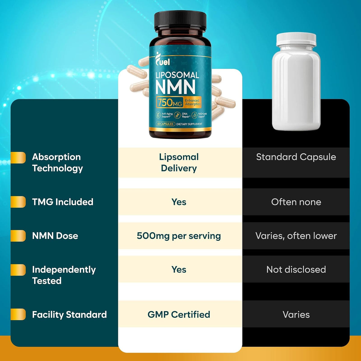 Liposomal Vitamin B3 for vitality