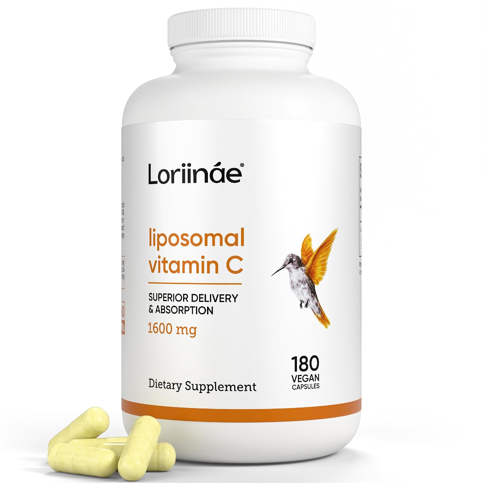 Liposomal Vitamin C 1600 mg capsules
