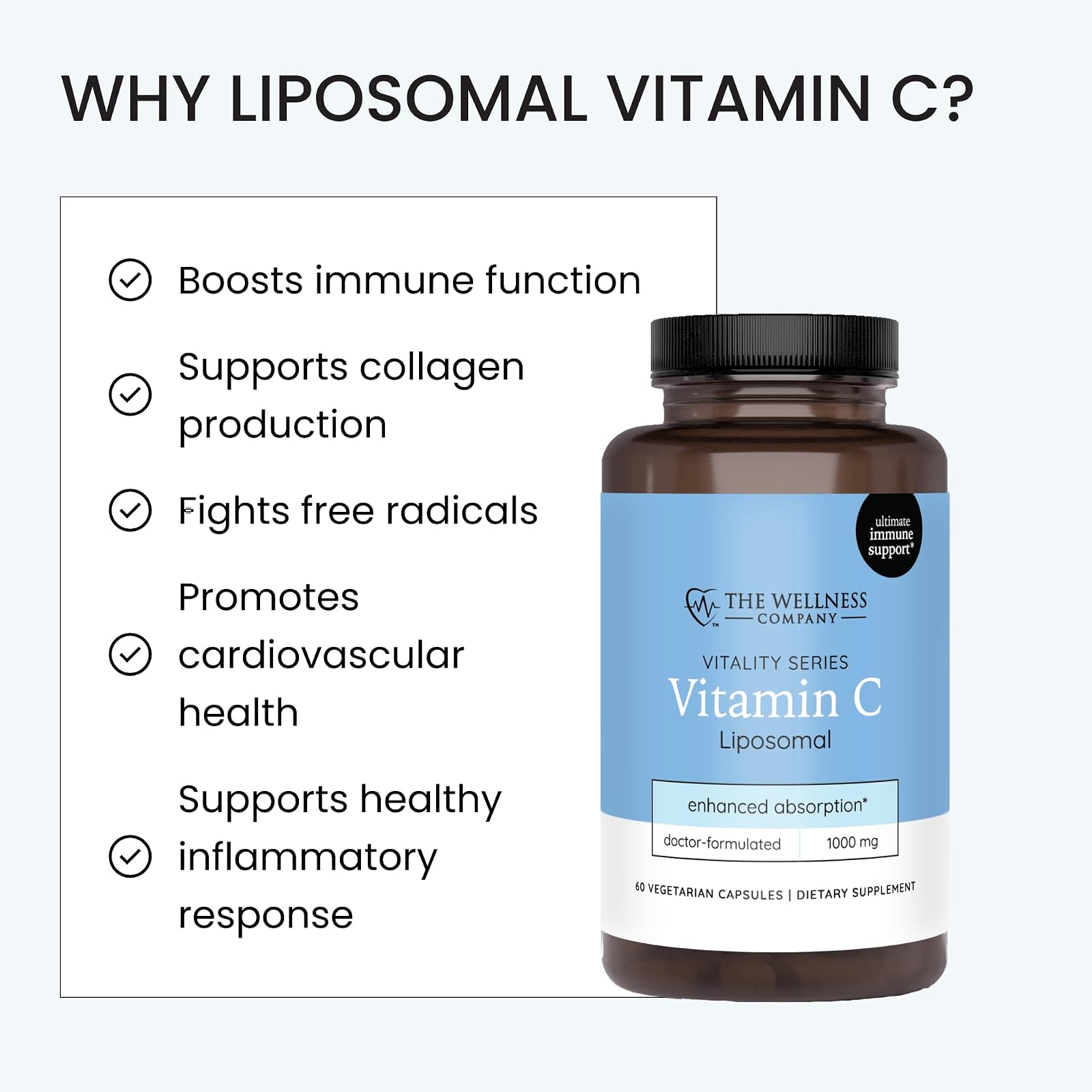 Liposomal Vitamin C antioxidant benefits