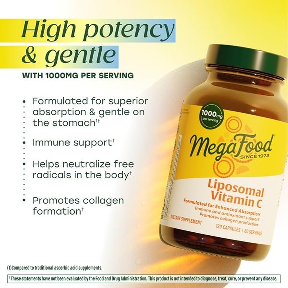 Liposomal vitamin C for better absorption