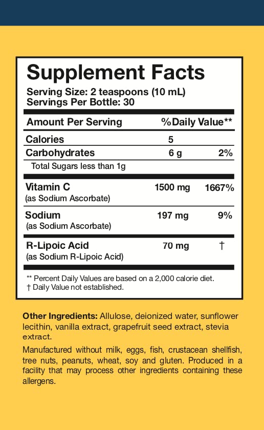 liposomal vitamin c for better absorption