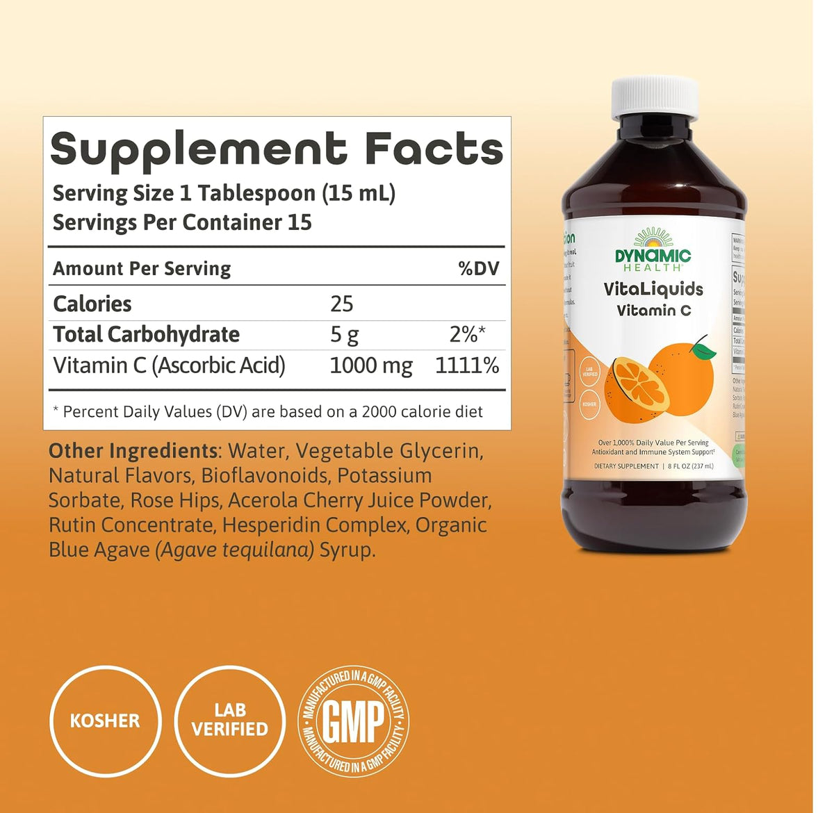 Liposomal vitamin C for better absorption