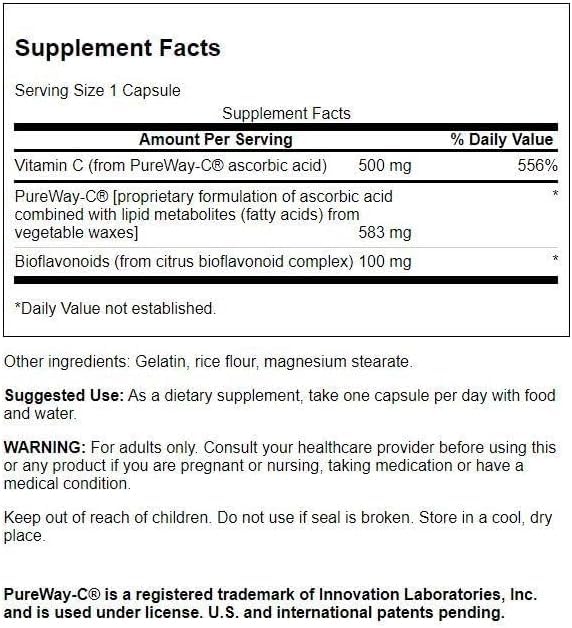 Liposomal vitamin C for better absorption
