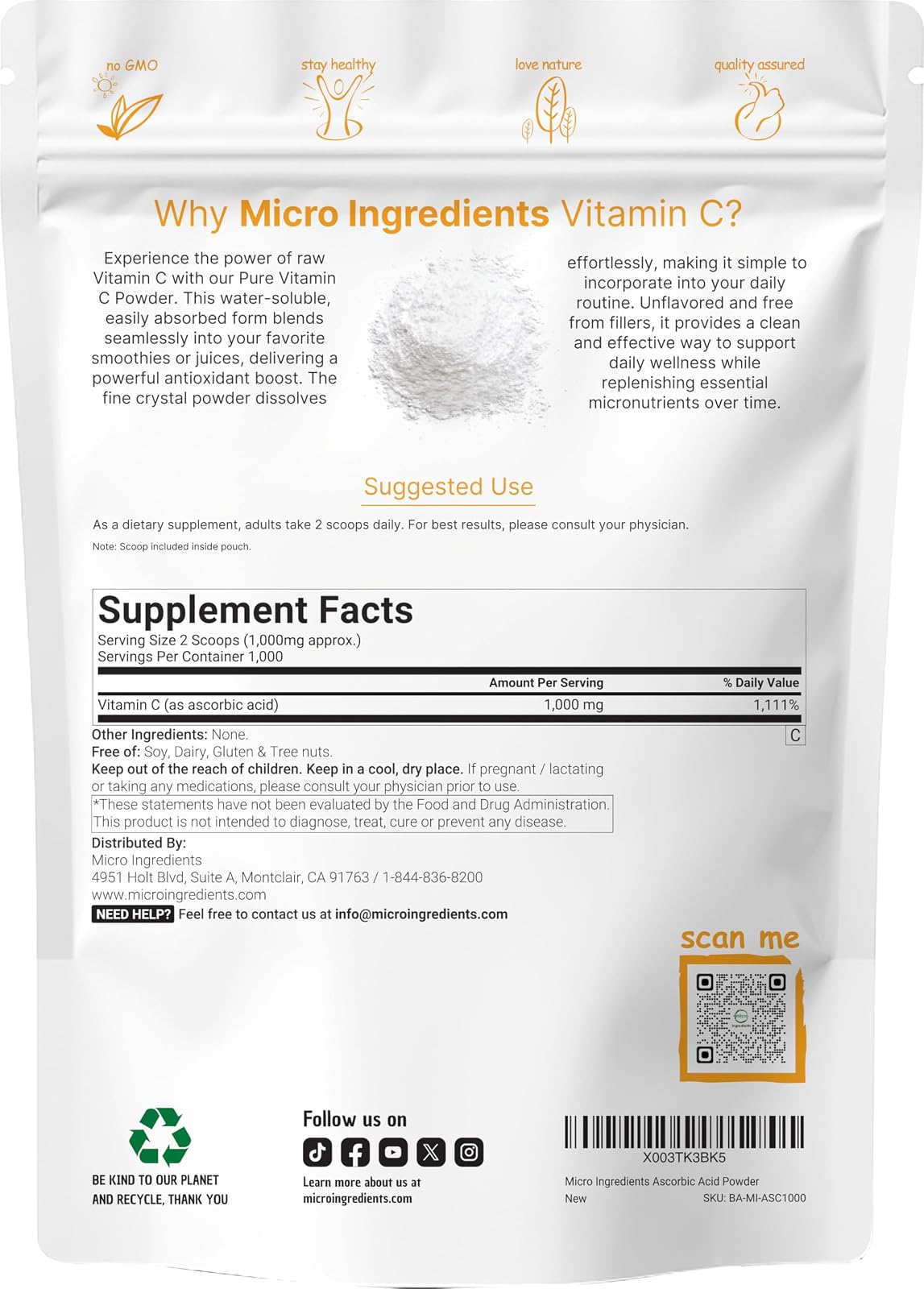 Liposomal vitamin c for better absorption