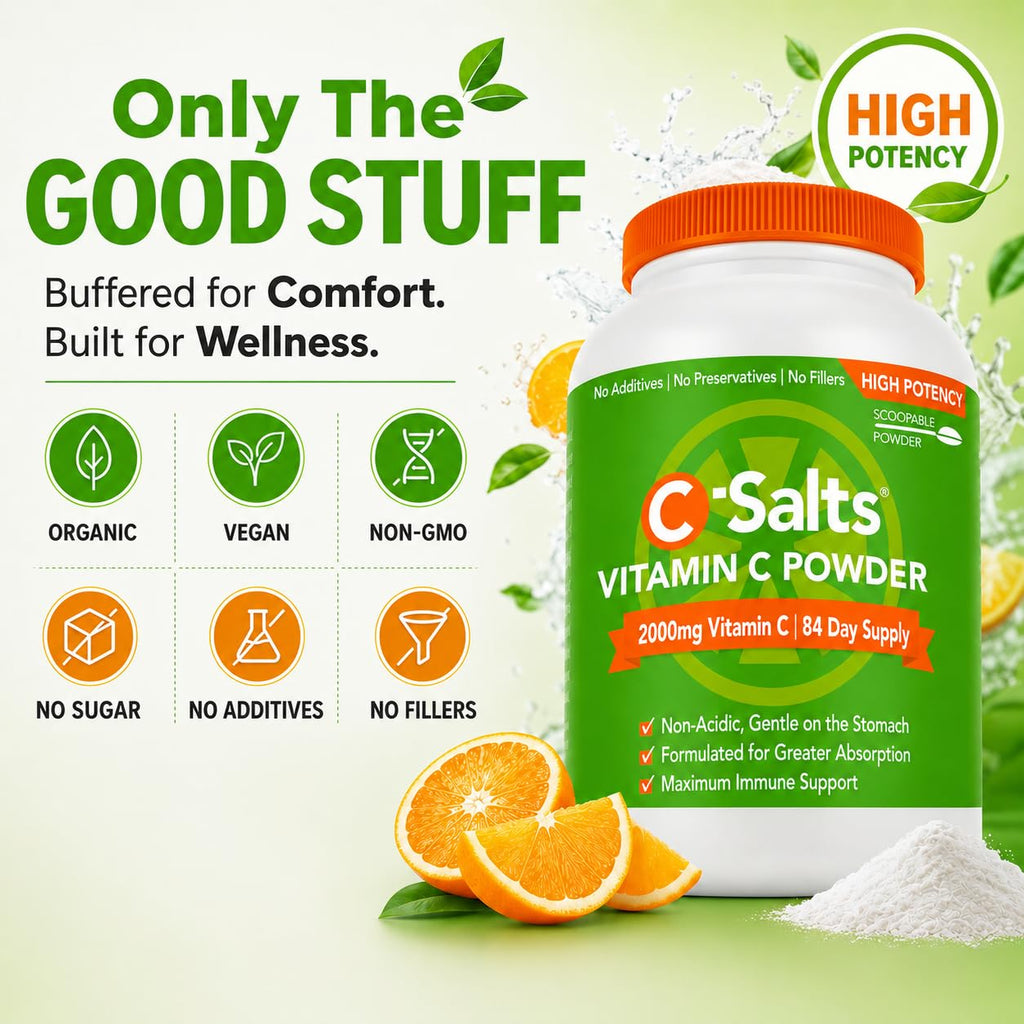Liposomal vitamin C for better absorption