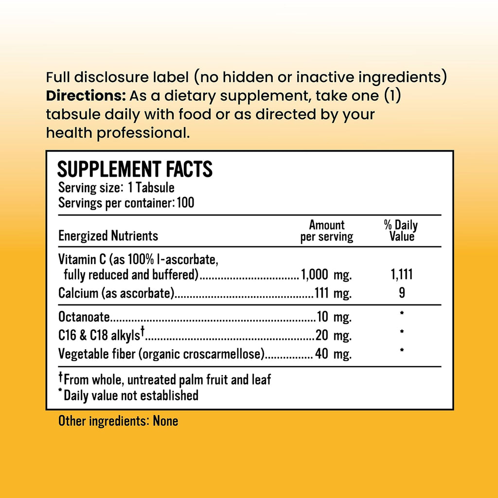 Liposomal vitamin C for enhanced absorption