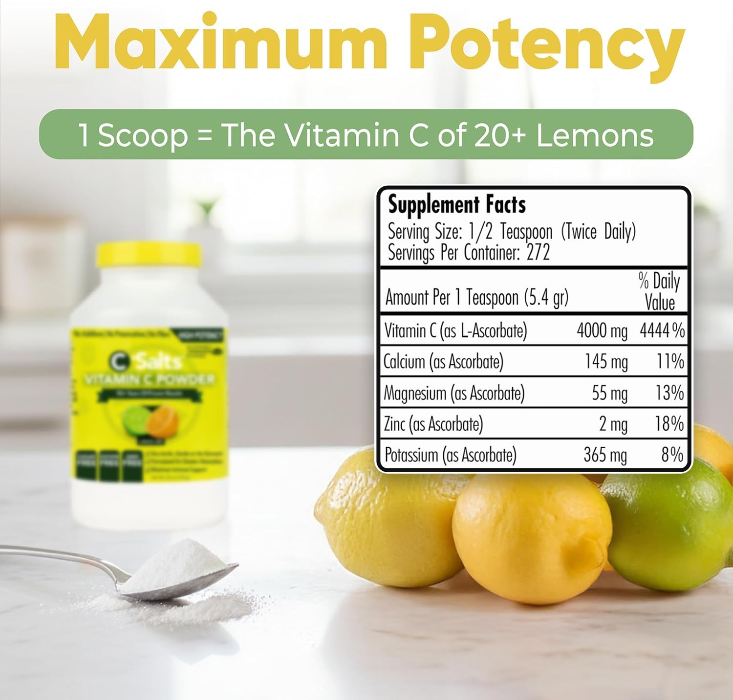 Liposomal vitamin C for enhanced absorption