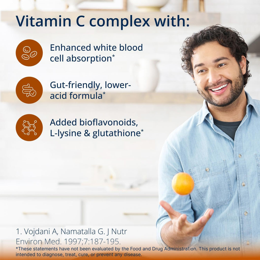 Liposomal vitamin C for enhanced absorption