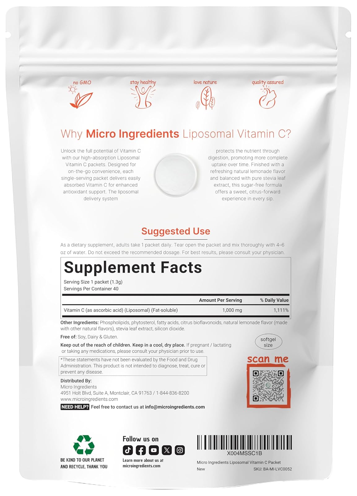 liposomal vitamin c for immunity