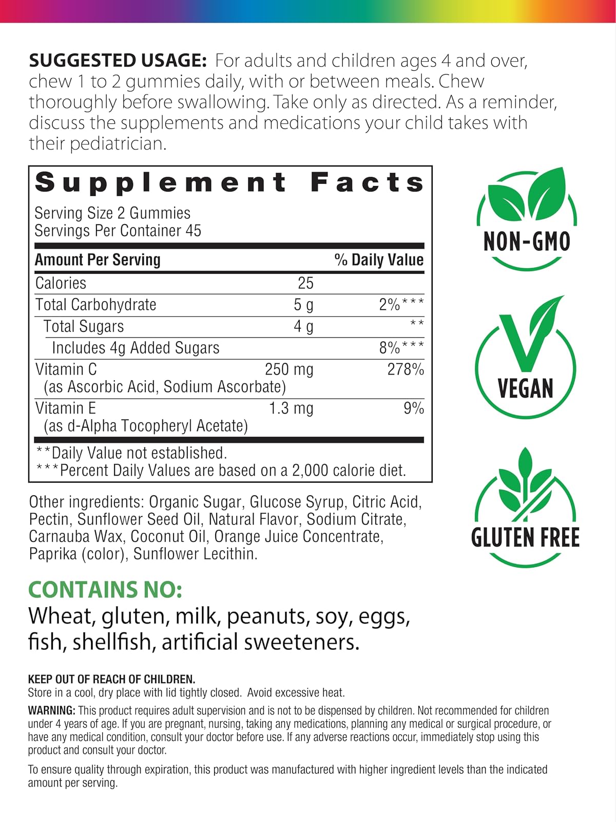 Liposomal vitamin c gummies for better absorption
