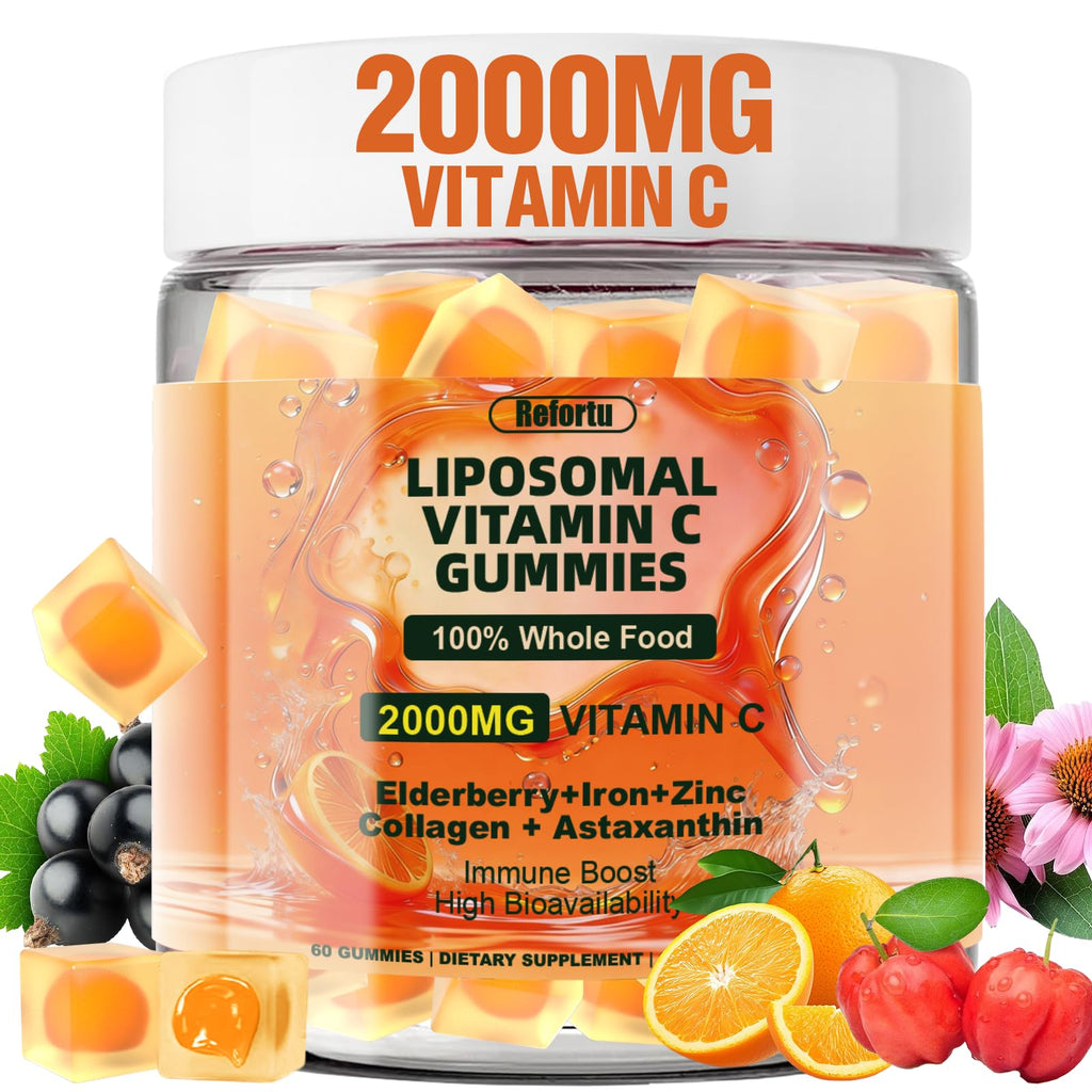 Liposomal Vitamin C gummies for immunity