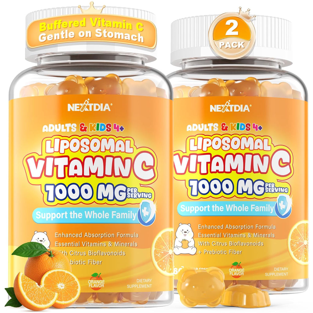 Liposomal Vitamin C gummies for immunity