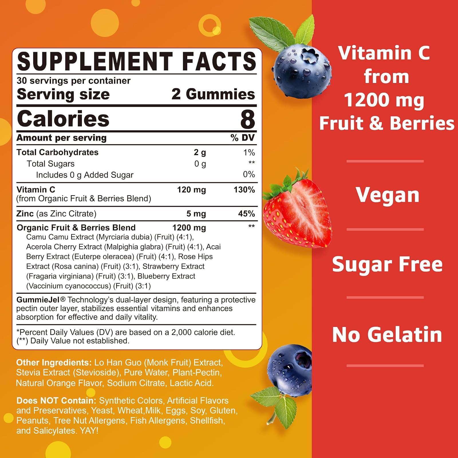 liposomal vitamin c gummies with zinc