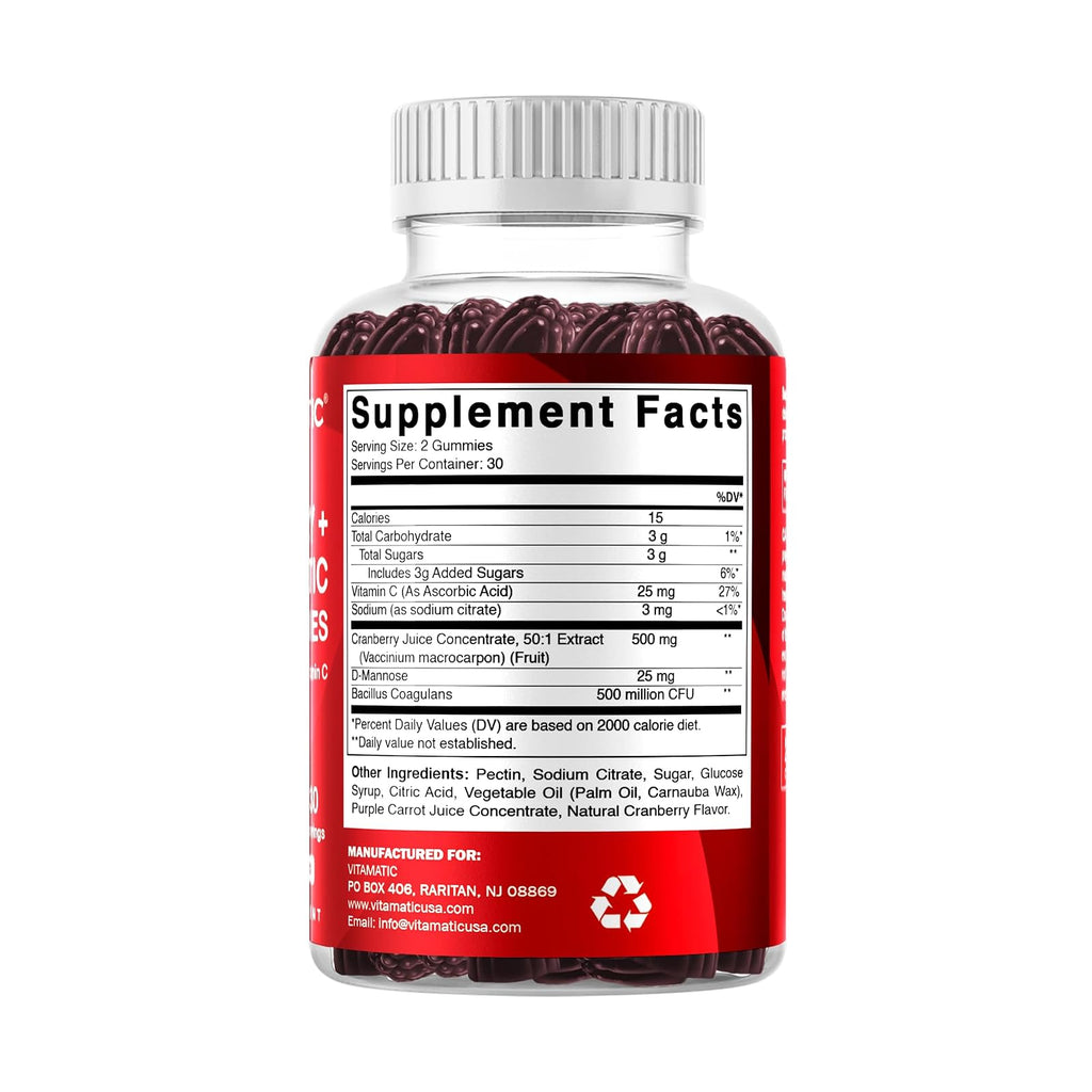 Liposomal vitamin C gummy formula