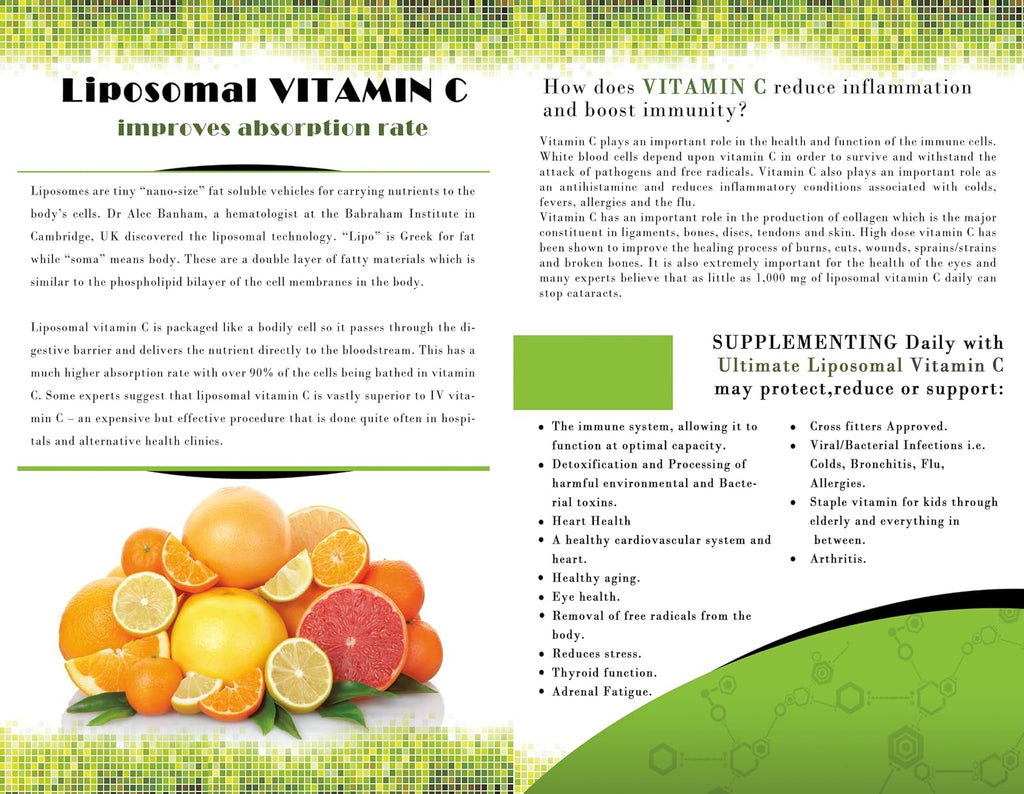 liposomal vitamin c liquid formula