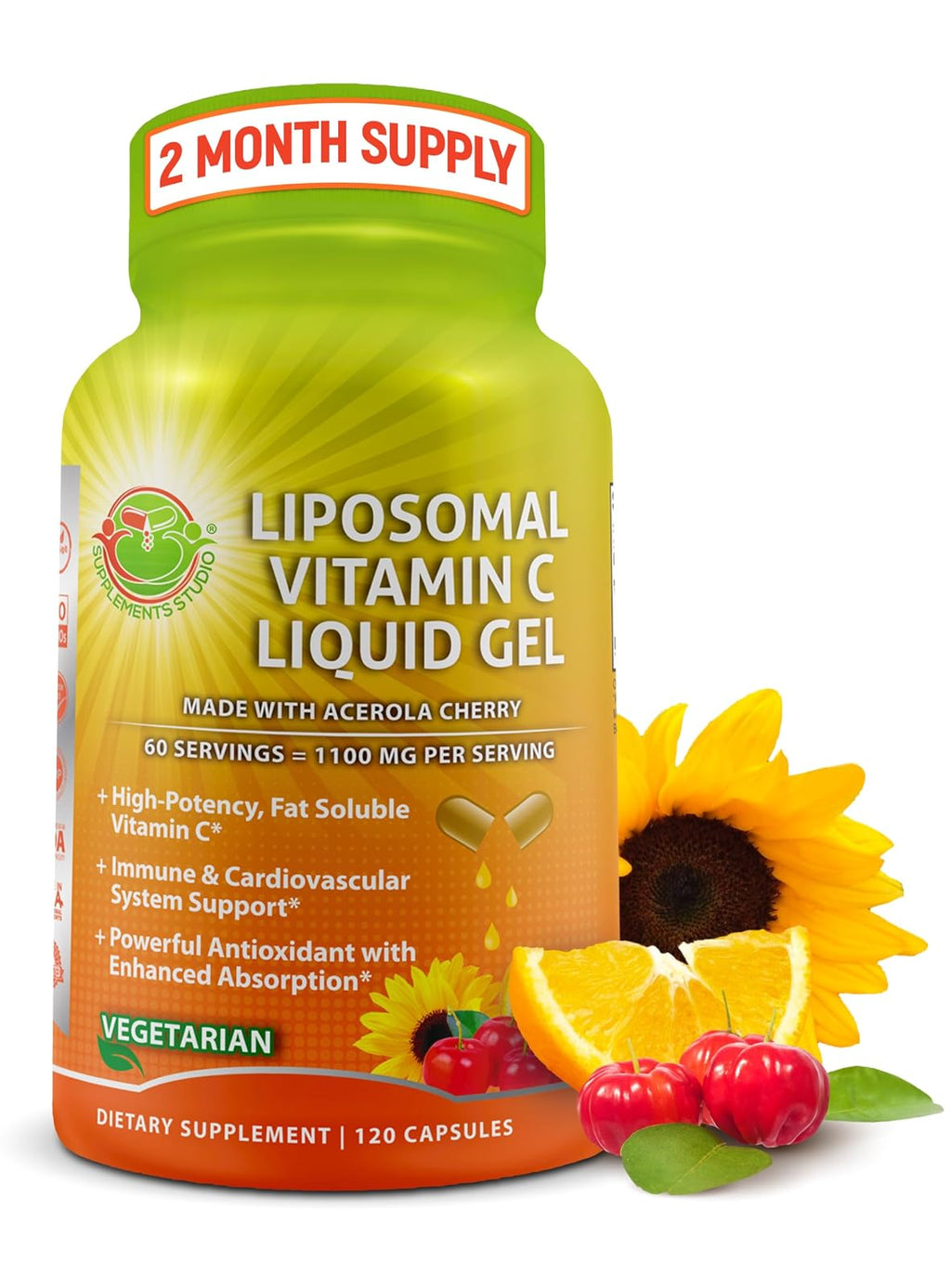 liposomal vitamin c liquid gel capsules