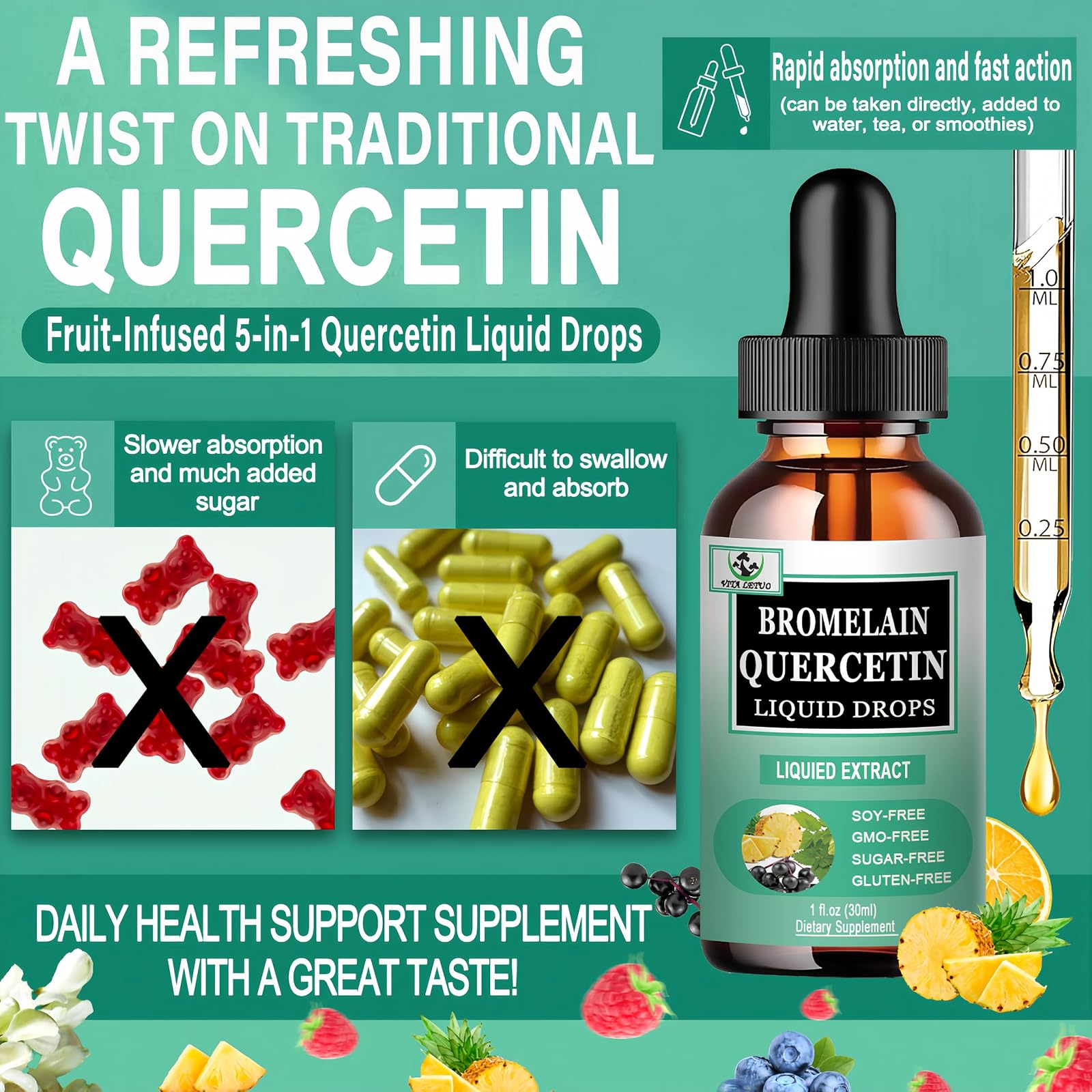 liposomal vitamin C with quercetin