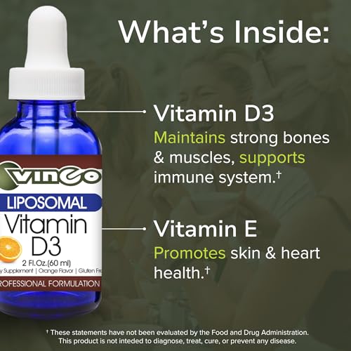 Liposomal Vitamin D3 for better absorption
