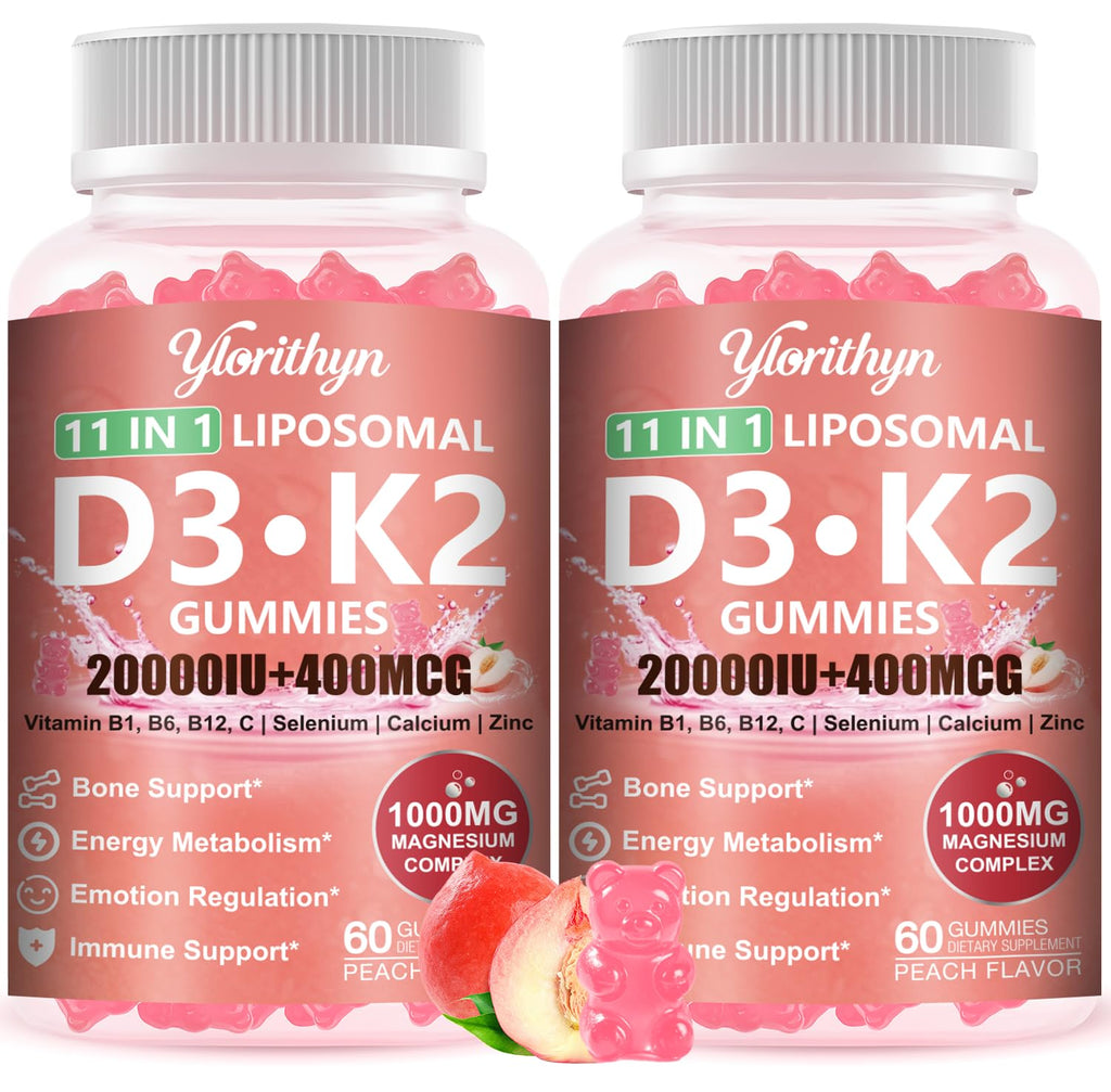 Liposomal Vitamin D3 gummies for immunity