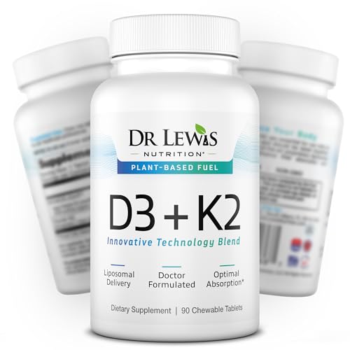 Liposomal Vitamin D3 K2 chewable tablets
