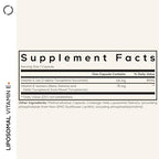 liposomal vitamin e antioxidant support