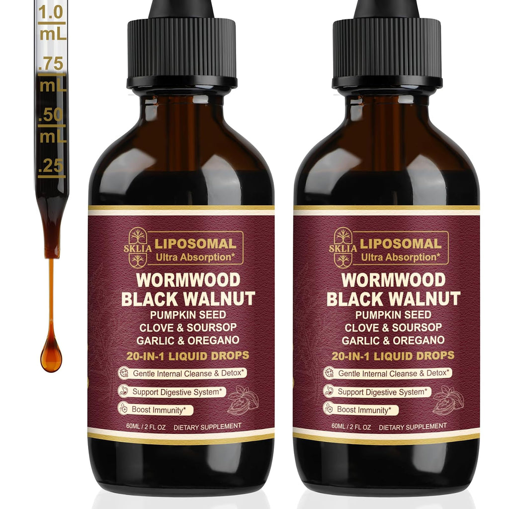 Liposomal Wormwood Black Walnut Cleanse benefits