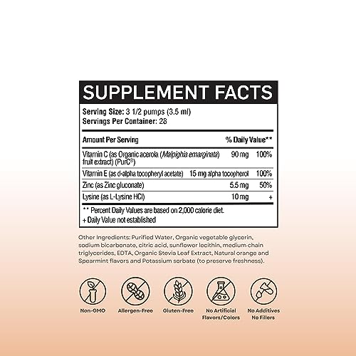 Liposomal Zinc with Organic Ingredients
