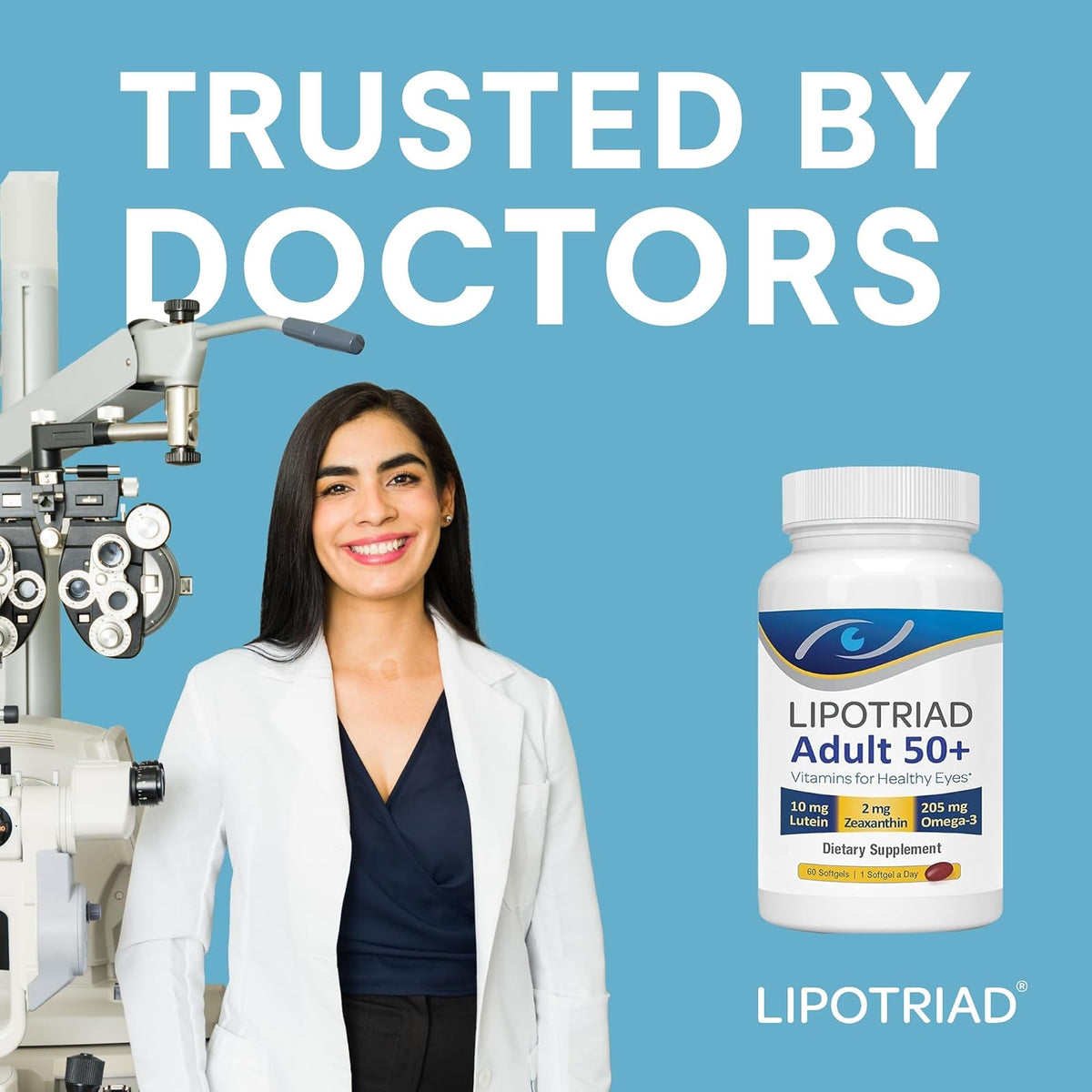 Lipotriad 50+ eye health formula